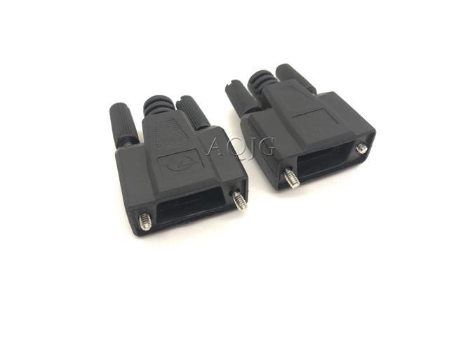 Click here for 50pcs/lot Black DB9 Shell Serial RS232 Shell Plati... prices