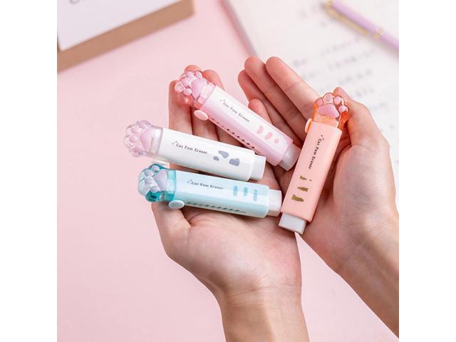 Click here for Cute Cat Paw Erasers Push-pull Eraser Kawaii Stati... prices