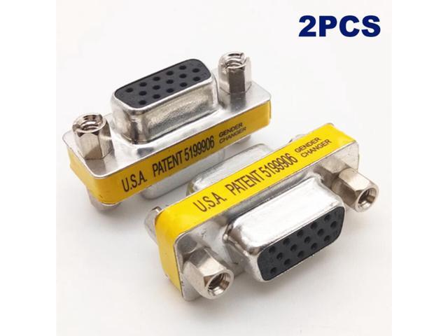 Click here for 2PCS Female To Female Changer Adapter Male To Fema... prices