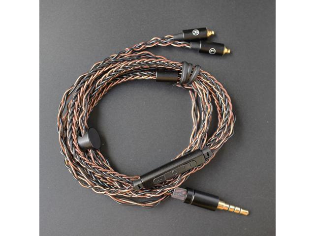 Click here for 1.2m DIY Replacement Mmcx Cable 3.5/2.5/4.4mm Silv... prices