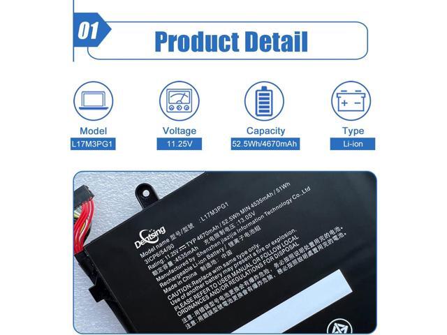 Click here for Dentsing L17M3PG1 L17L3PG1 L17C3PG1 Laptop Battery... prices