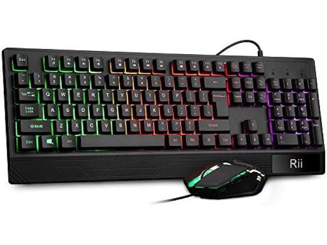 Click here for Rii RK400 RGB Gaming Keyboard and Mouse Combo Wire... prices