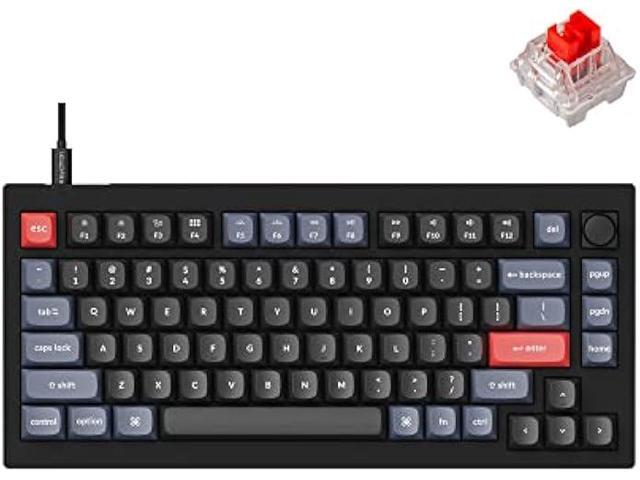 Click here for Keychron V1 75 Wired Mechanical Keyboard  QMK/VIA... prices