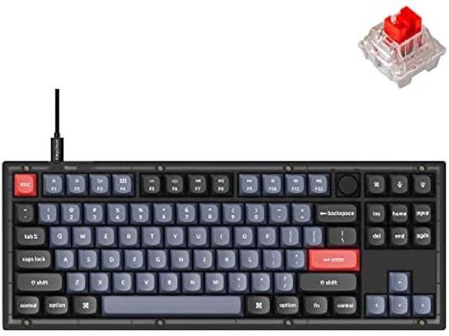 Click here for Keychron V3 Wired Custom Mechanical Keyboard Knob... prices