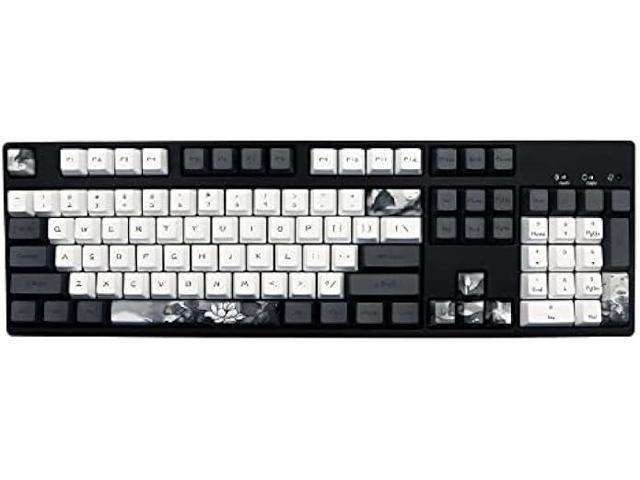 Click here for JSJT Ink Lotus Keycaps 140 Keys OEM Profile Keycap... prices