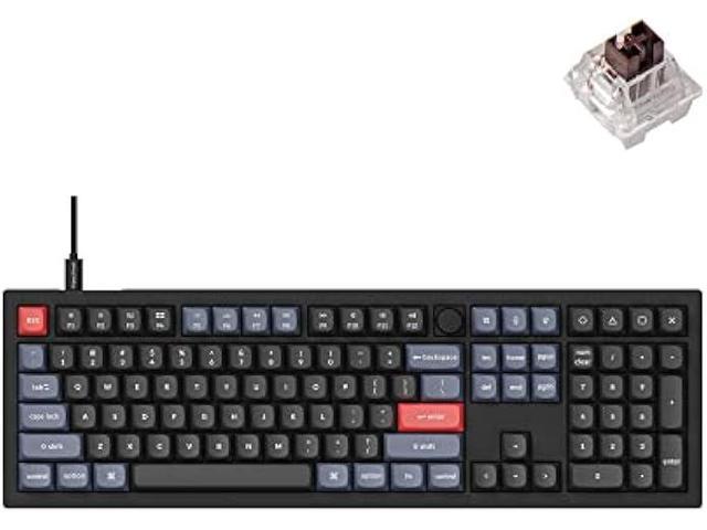 Click here for Keychron V6 Wired Custom Mechanical Keyboard Knob... prices