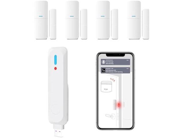 Click here for Home Alarm System 5-Piece kit  Door Window Sensors... prices