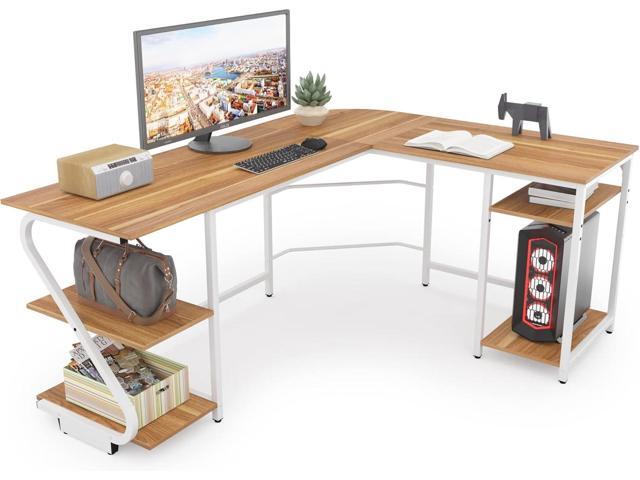 Click here for L Shaped Desk Reversible  Corner Computer L Desk w... prices