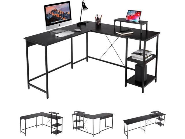 Click here for UNICOO - L Shaped Computer Desk  Modern Corner Com... prices