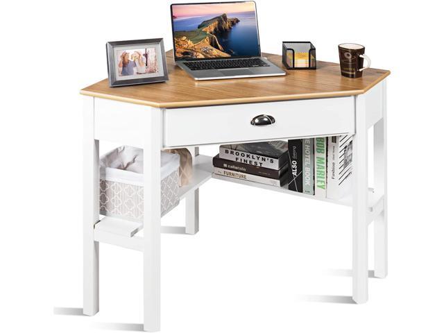 Click here for LDAILY Corner Desk for Small Space  Compact Writin... prices