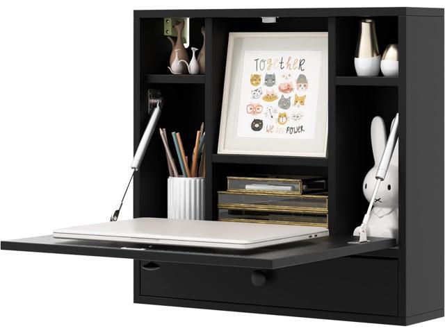 Click here for IFANNY Folding Wall Desk  Wood Wall Mounted Desk w... prices