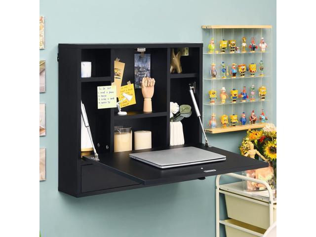 Click here for IFANNY Wall Mounted Desk  Wall Computer Desk w/Sto... prices