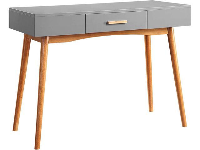 Click here for Convenience Concepts Oslo 1 Drawer Desk  Gray prices