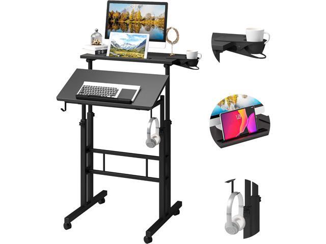 Click here for Adjustable Height Standing Desk with Cup Holder  P... prices