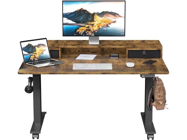 Click here for ExaDesk 48×30 Inch Electric Standing Desk with 2 D... prices
