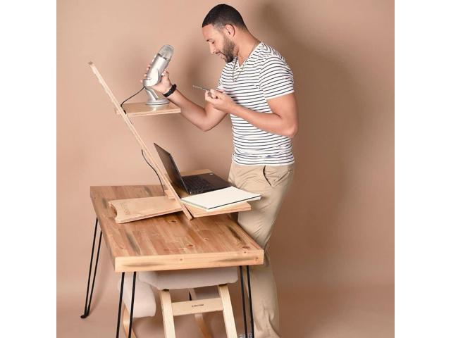 Click here for Sleekform Standing Desk Converter - Adjustable Hei... prices