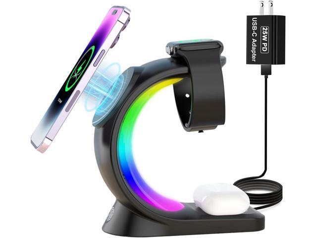 Click here for Mag-Safe 3 in 1 Wireless Charging Station  [6-Colo... prices