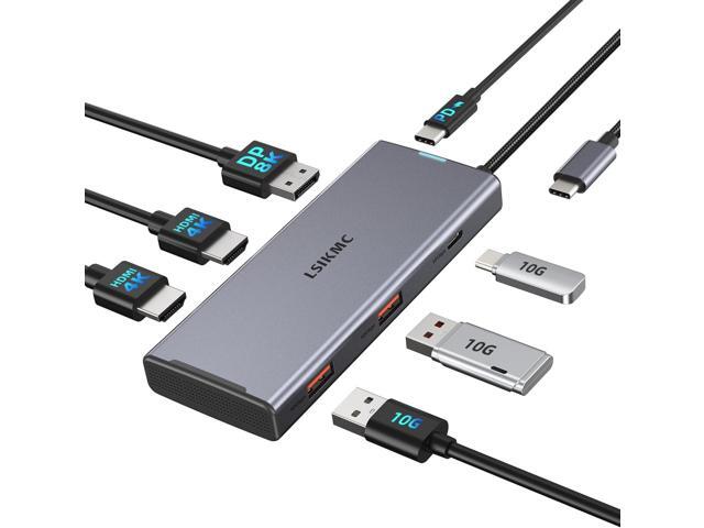 Click here for Docking Station 3 Monitors  7 in 1 USB-C Docking S... prices