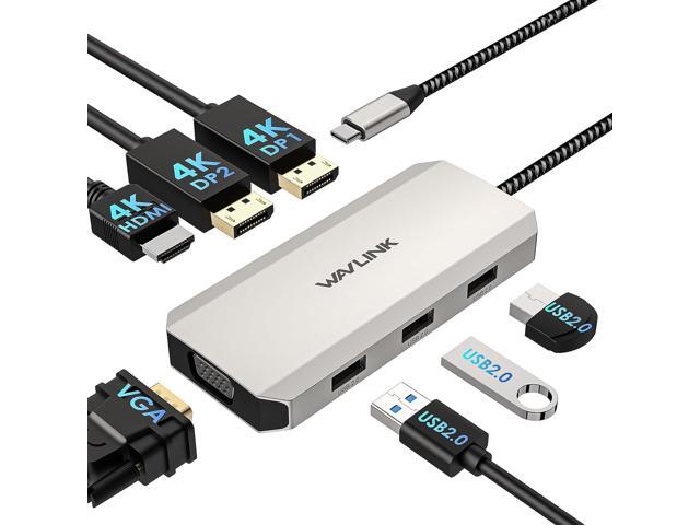 Click here for WAVLINK USB C Dock Quad Monitor  7-in-1 Laptop Doc... prices