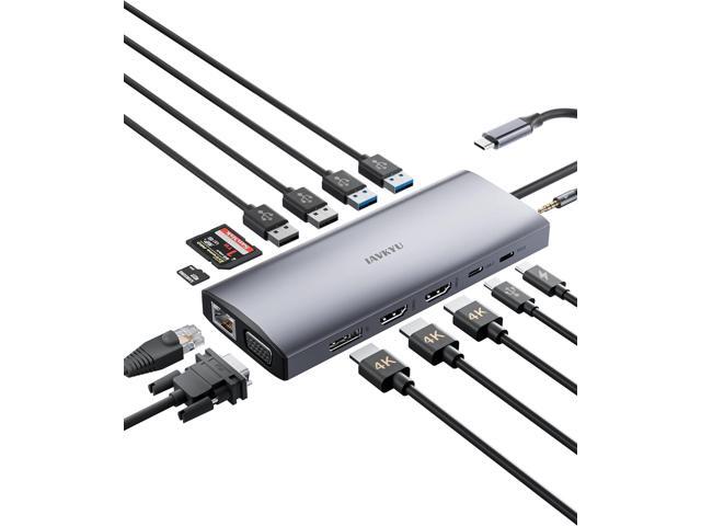 Click here for USB C Docking Station Dual Monitor  14 in 1 USB C... prices