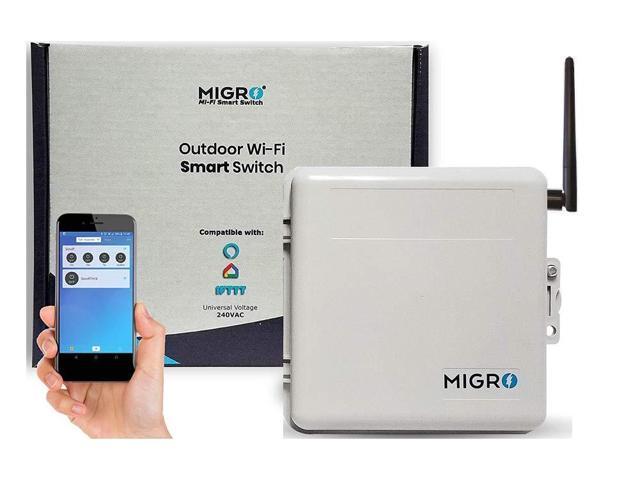 Click here for Migro Outdoor Smart Wi-Fi Outlet Box  Heavy Duty 5... prices