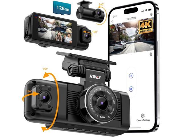Click here for iiwey N7 3 Channel Dash Cam Front and Rear Inside... prices
