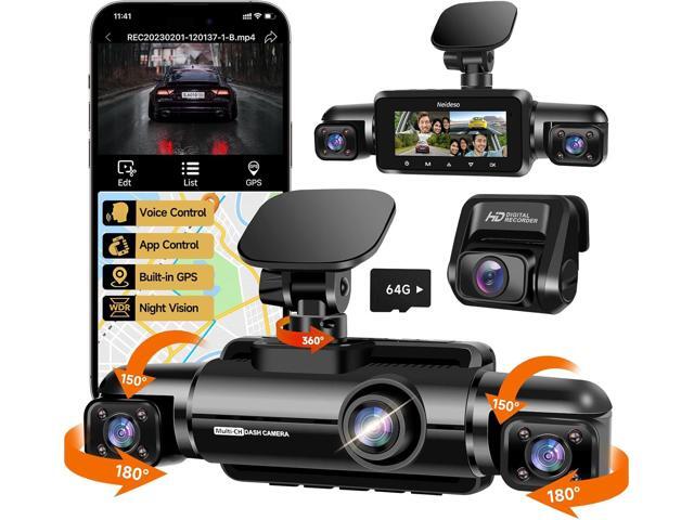 Click here for 360° Dash Cam Front and Rear Inside  4 Channel FHD... prices
