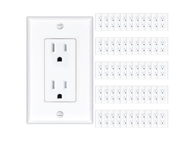 Click here for Amico 50 Pack Wall Outlet  15 Amp Outlets  UL List... prices
