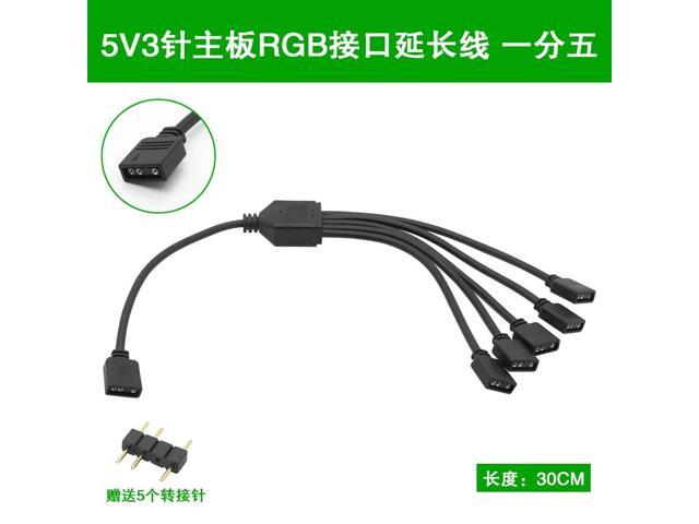 Click here for Motherboard RGB SYNC Splitter  12V 4Pin RGB / 5V 3... prices