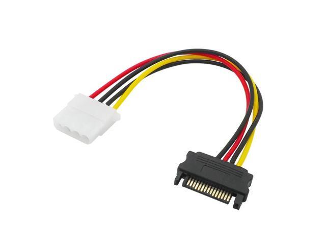 Click here for 1pc SATA TO IDE Power Cable 15 Pin SATA Male to M-... prices