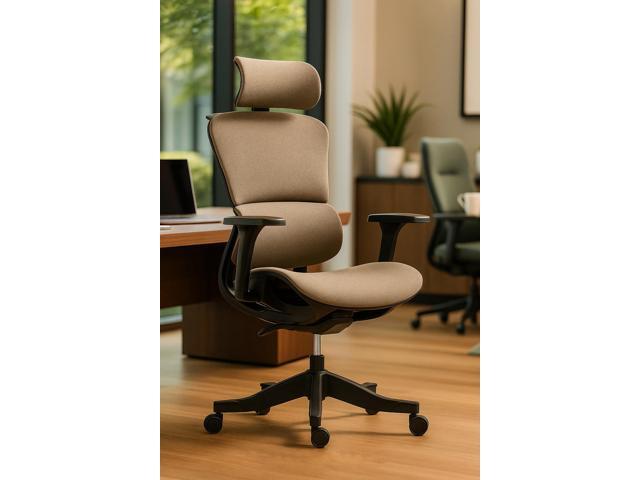 Click here for Fantasylab High Back Mesh Office Chair  Brown prices