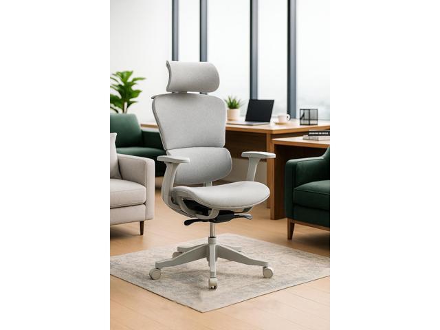 Click here for Fantasylab High Back Mesh Office Chair  Grey prices