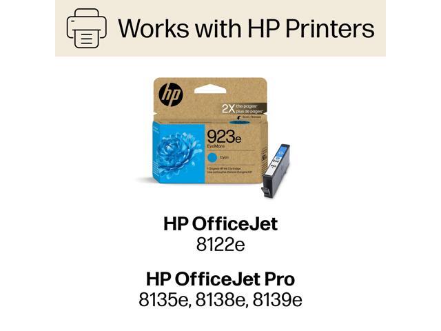 Click here for HP 923E 4K0T4LN Cyan Original Ink Cartridge prices