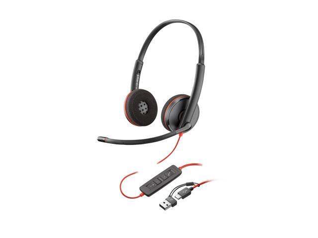 Click here for Poly Blackwire 3220 Stereo USB-C Headset +USB-C/A... prices