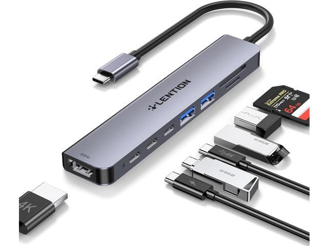 Click here for LENTION 8 in 1 USB C Hub with 4K@60Hz HDMI Adapter... prices