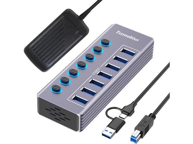 Click here for Powered 7-Port USB 3.0 Hub  USB C to 7 Ports USB D... prices
