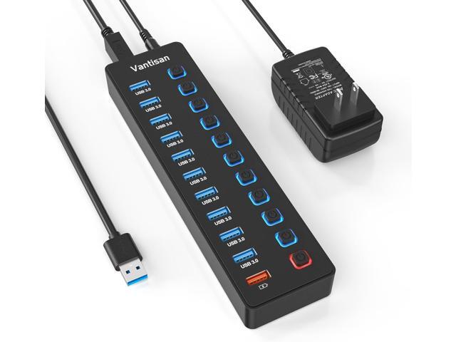 Click here for Powered USB Hub  11-Port USB 3.0 Hub Splitter - 10... prices