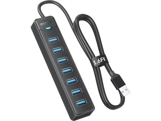 Click here for 7 Ports USB Hub 3.0 - iDsonix USB 3.0 Hub 5Gbps Sp... prices