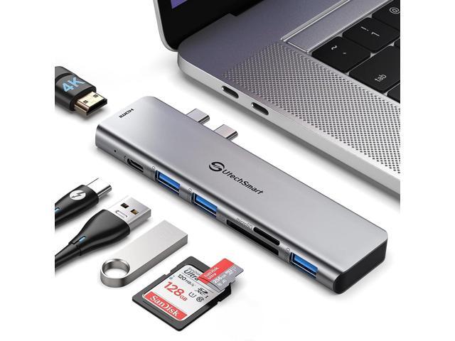 Click here for USB C Hub Adapter MacBook - UtechSmart 7 in 2 MacB... prices
