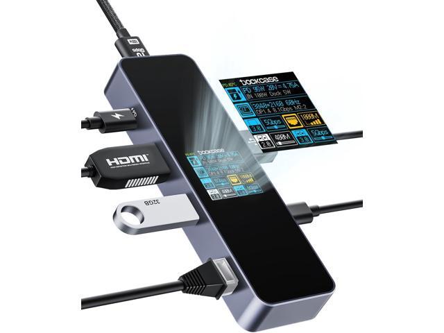 Click here for DOCKCASE Visual Smart USB C Hub (6-in-1) with HDMI... prices