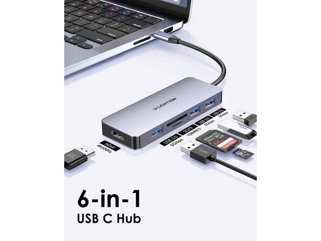 Click here for LENTION USB C Hub with 4K HDMI  3 USB 3.0  SD/Micr... prices