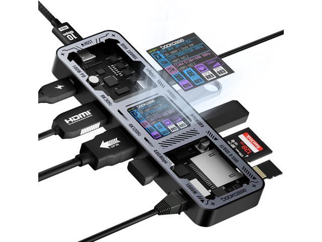 Click here for DOCKCASE Explorer Edition USB C Hub (10-in-1) with... prices