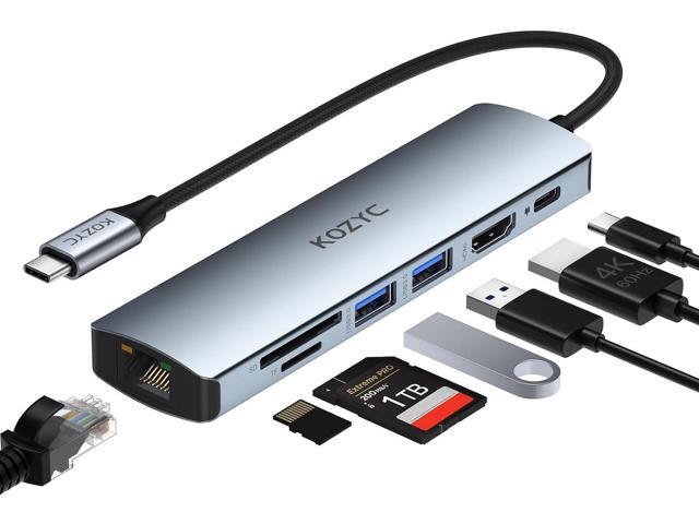 Click here for USB C Hub with Ethernet  KOZYC 7 in 1 USB-C Hub Mu... prices