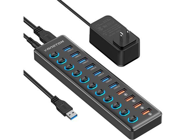 Click here for Powered USB Hub 3.0  VANOTOM 11-Port USB Hub Split... prices