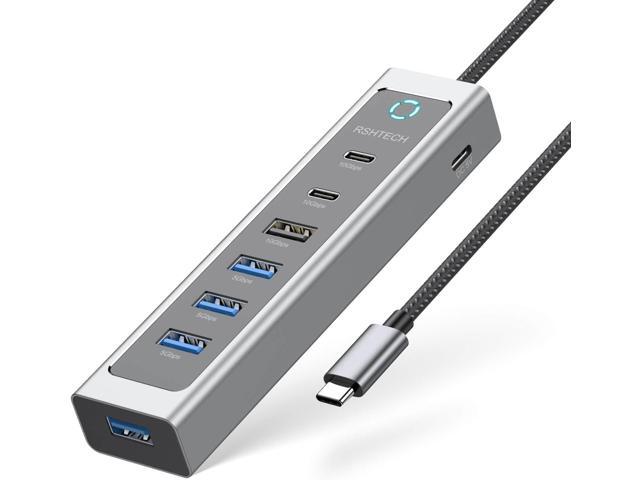 Click here for USB C Hub 10Gbps RSHTECH 7-Port USB 3.2 Hub Splitt... prices