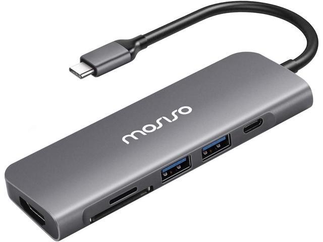 Click here for MOSISO USB-C Hub  6in1 Type-C Multiport Adapter to... prices