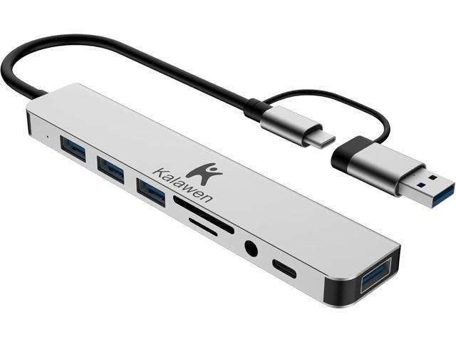 Click here for Kalawen USB C Hub USB Hub 3.0  Aluminum 8 in 1 USB... prices