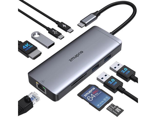 Click here for USB C Hub Multiport Adapter  9-in-1 Laptop USB C D... prices