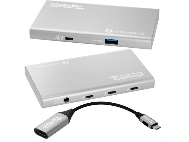 Click here for Plugable 5-in-1 Thunderbolt 4 Hub Single 8K or Dua... prices