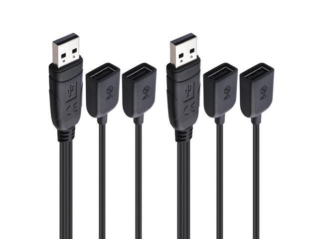 Click here for Cable Matters 2-Pack  USB 2.0 A Male to Female USB... prices